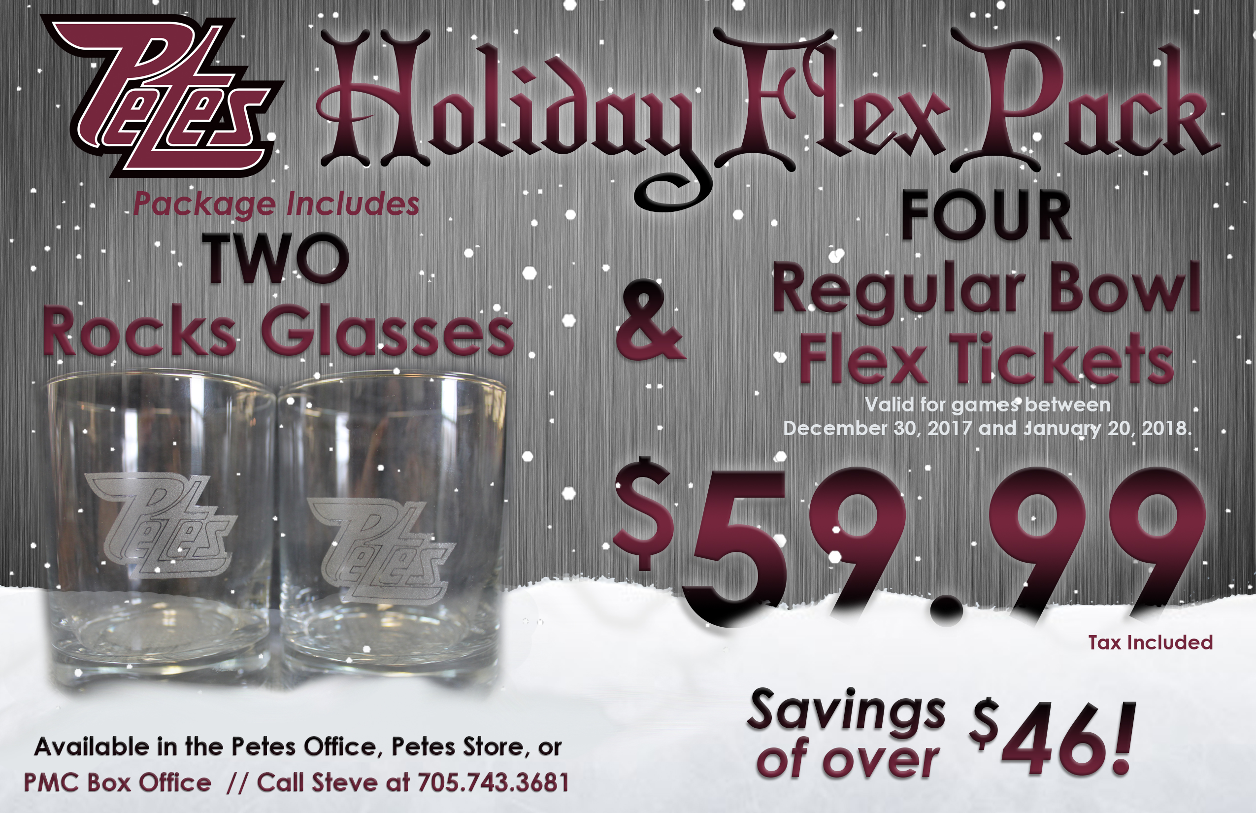 7 Reasons Why You Should Buy a Holiday Flex Pack - Peterborough Petes