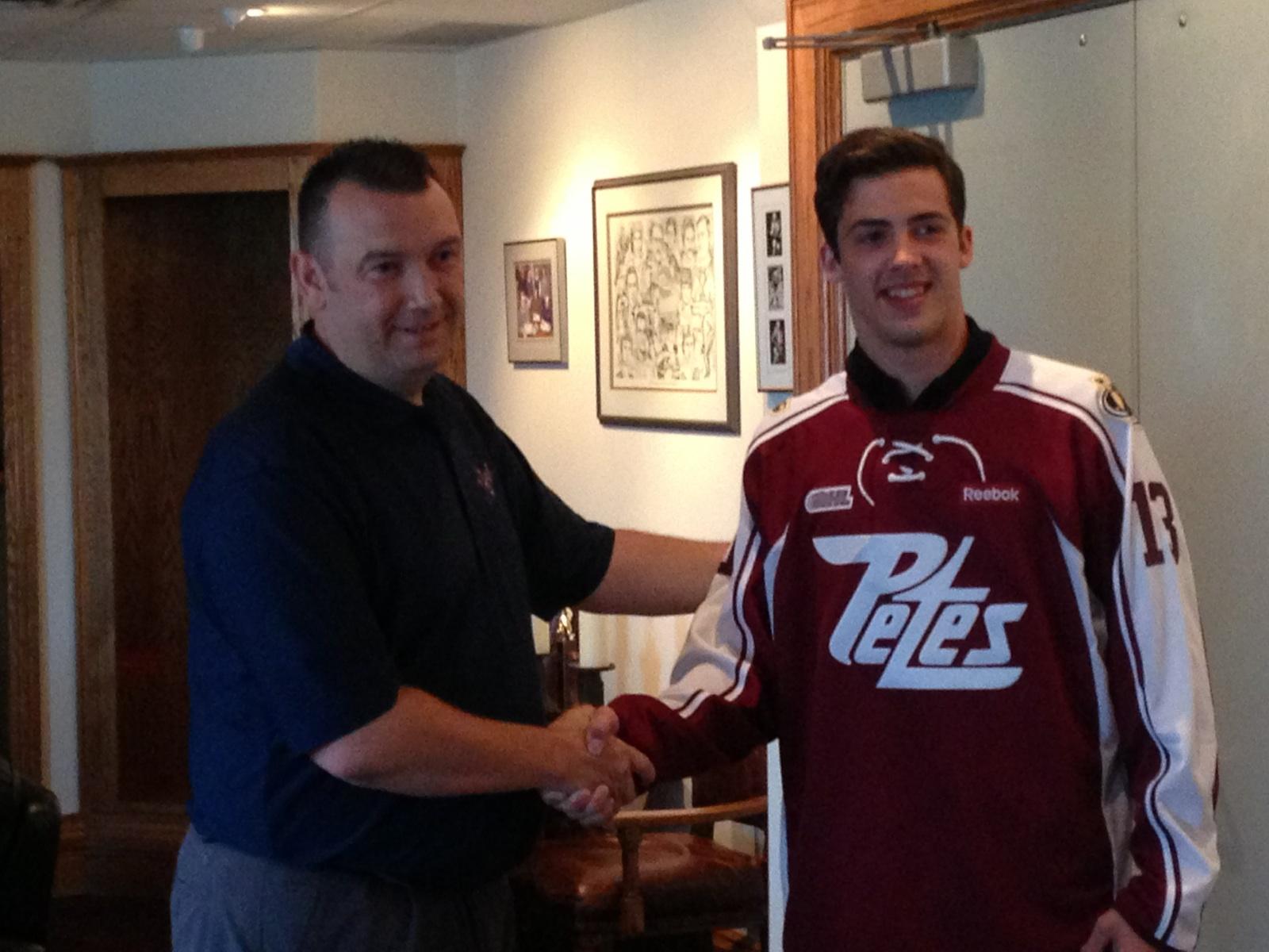 Cameron Lizotte Commits to Petes - Peterborough Petes