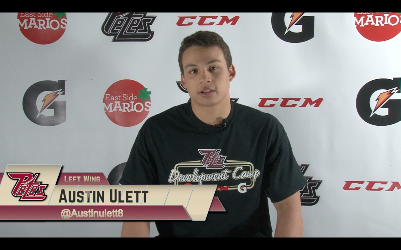 Austin Ulett - Meet the Petes Prospects - Peterborough Petes