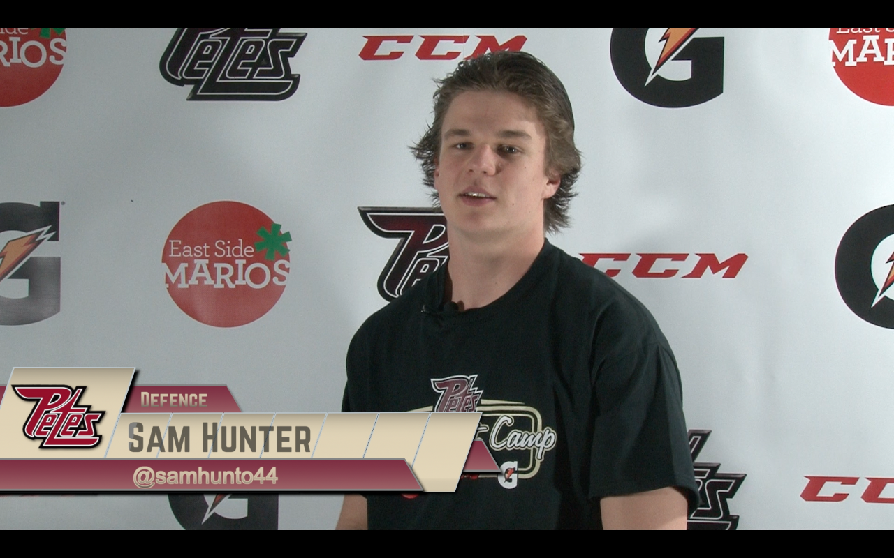 Sam Hunter - Meet the Petes Prospects - Peterborough Petes