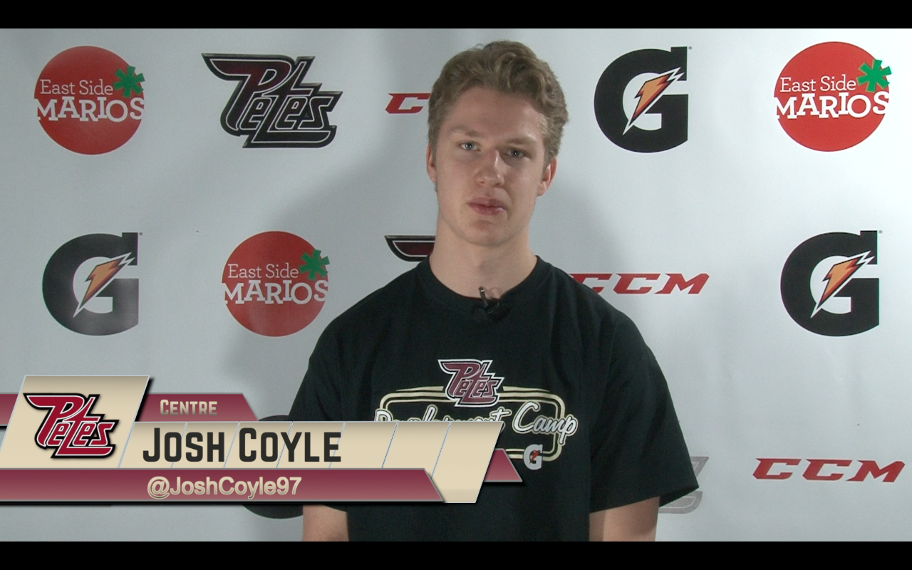 Josh Coyle - Meet the Petes Prospects - Peterborough Petes