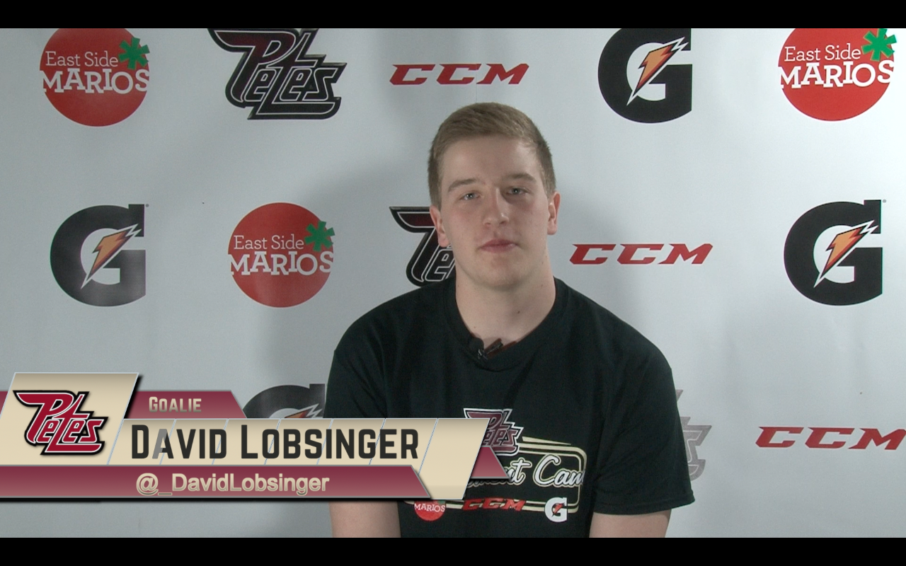 David Lobsinger - Meet the Petes Prospects - Peterborough Petes