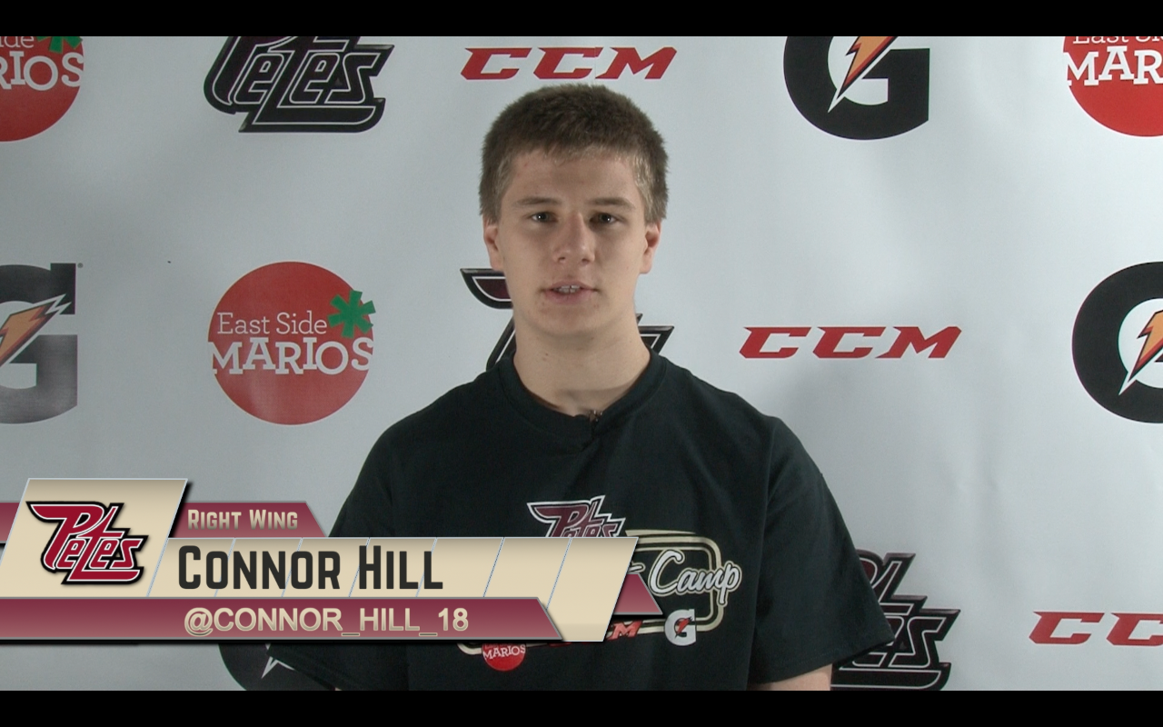 Connor Hill - Meet the Petes Prospects - Peterborough Petes