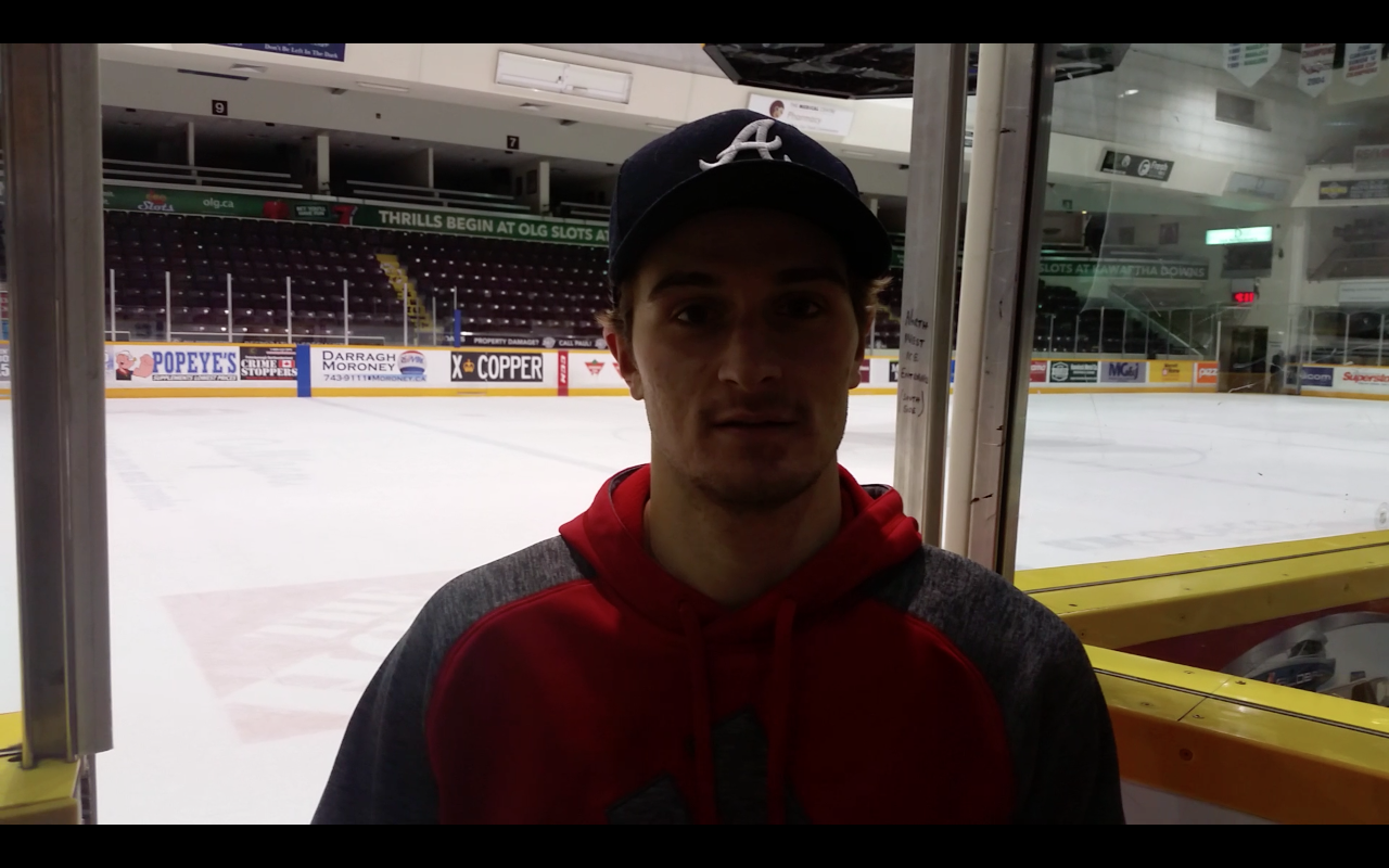 Josh Maguire #TalkToday Message - Peterborough Petes