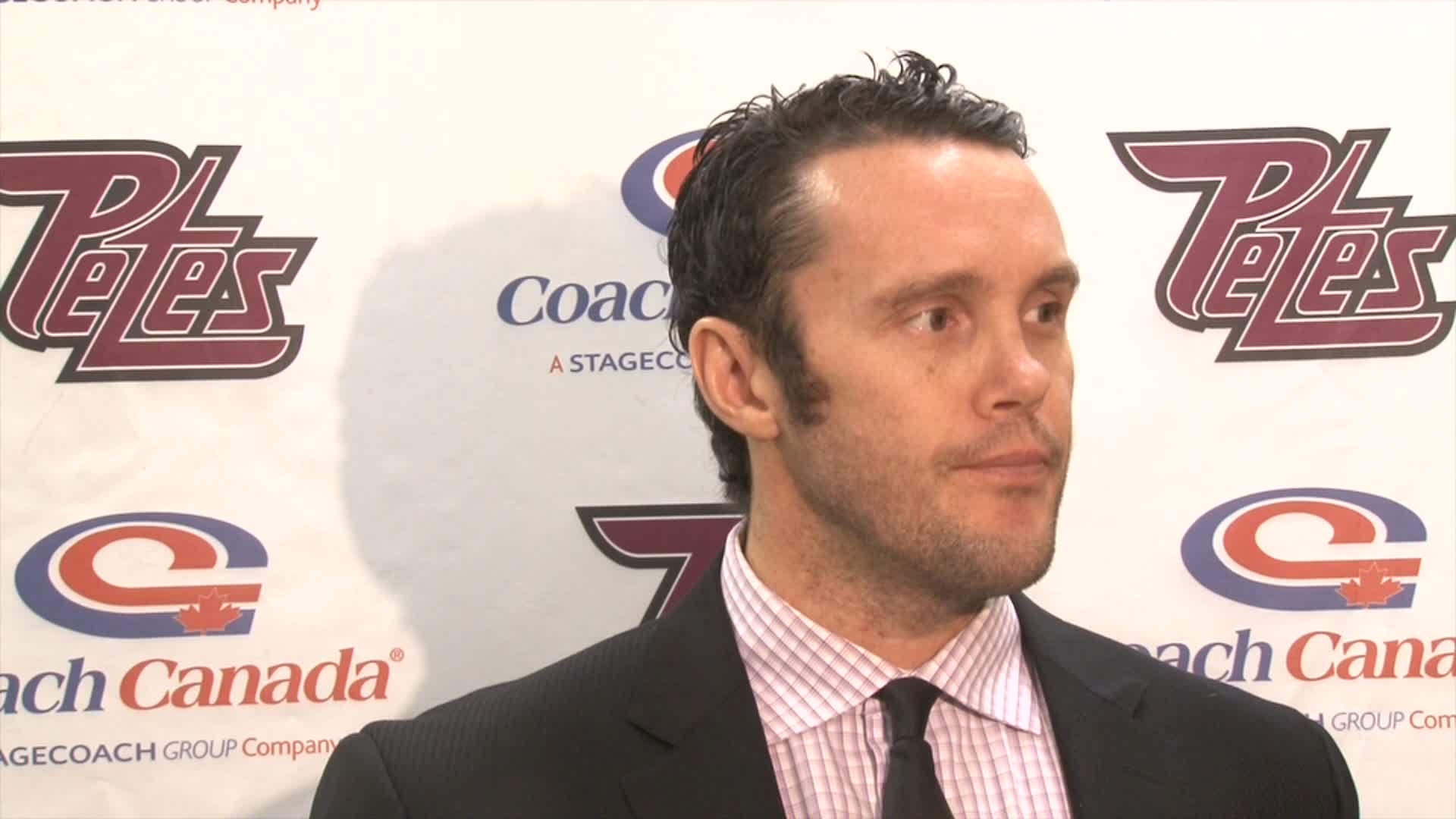 Andrew Verner - Dec. 1 Post-Game Press Conference - Peterborough Petes
