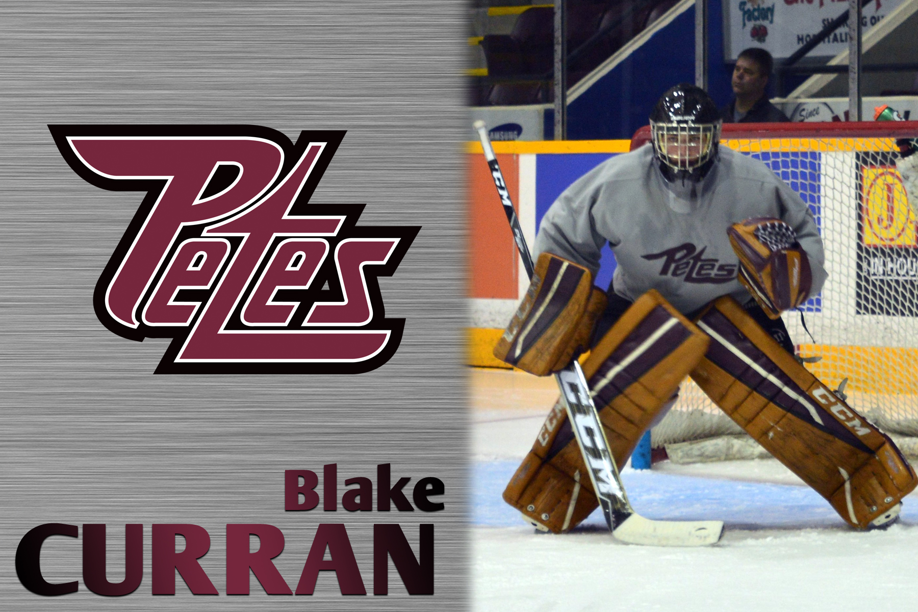 Petes Sign Blake Curran to Standard Player Agreement - Peterborough Petes