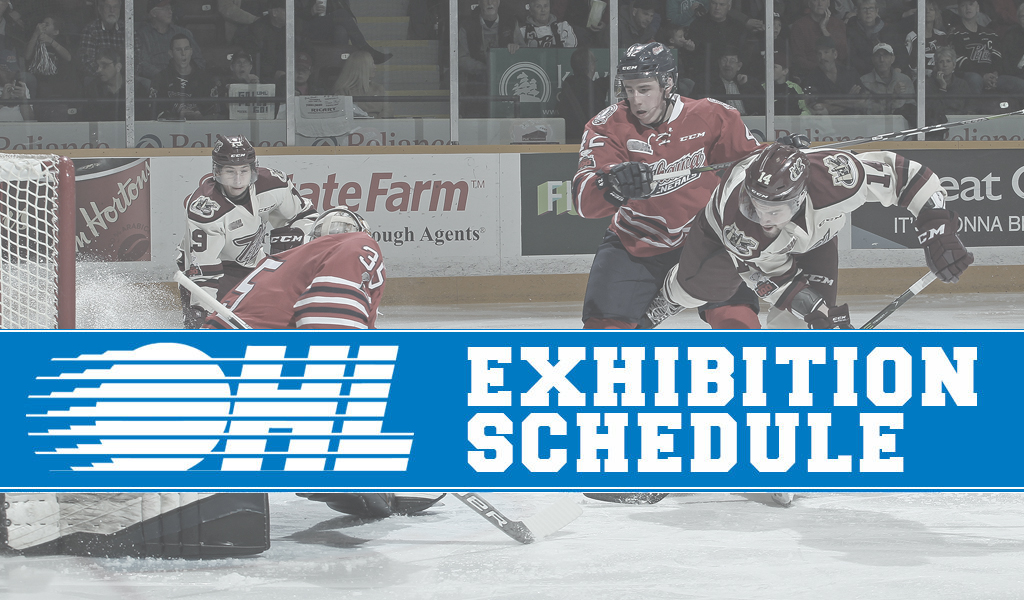 OHL Announces 2018 Exhibition Game Schedule - Peterborough Petes
