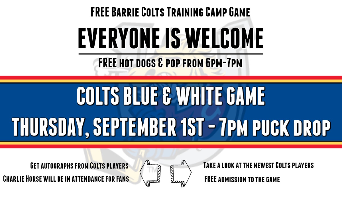 2016 Blue & White Intersquad Game - Barrie Colts