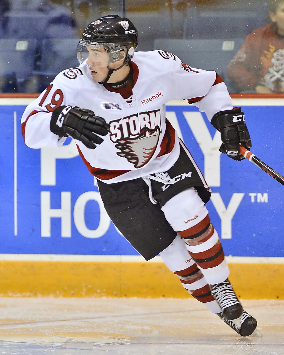 Garlent looking to take on bigger role with Storm this season - Guelph ...