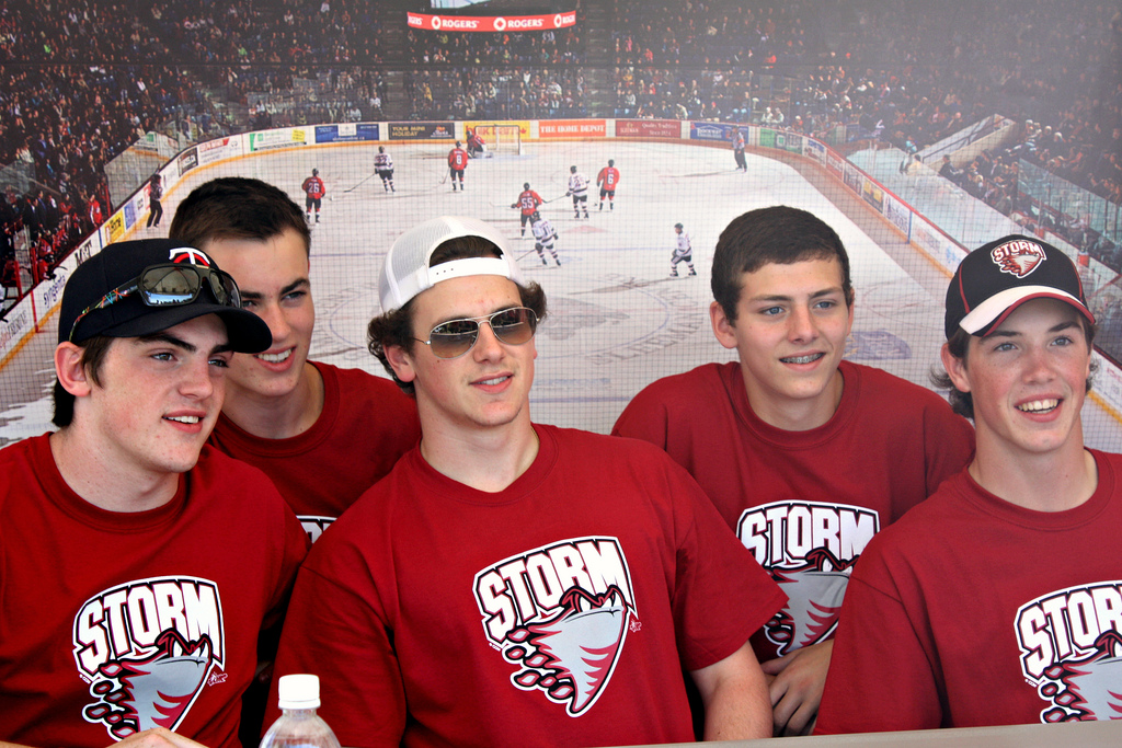 How the Storm celebrated Canada Day - Guelph Storm