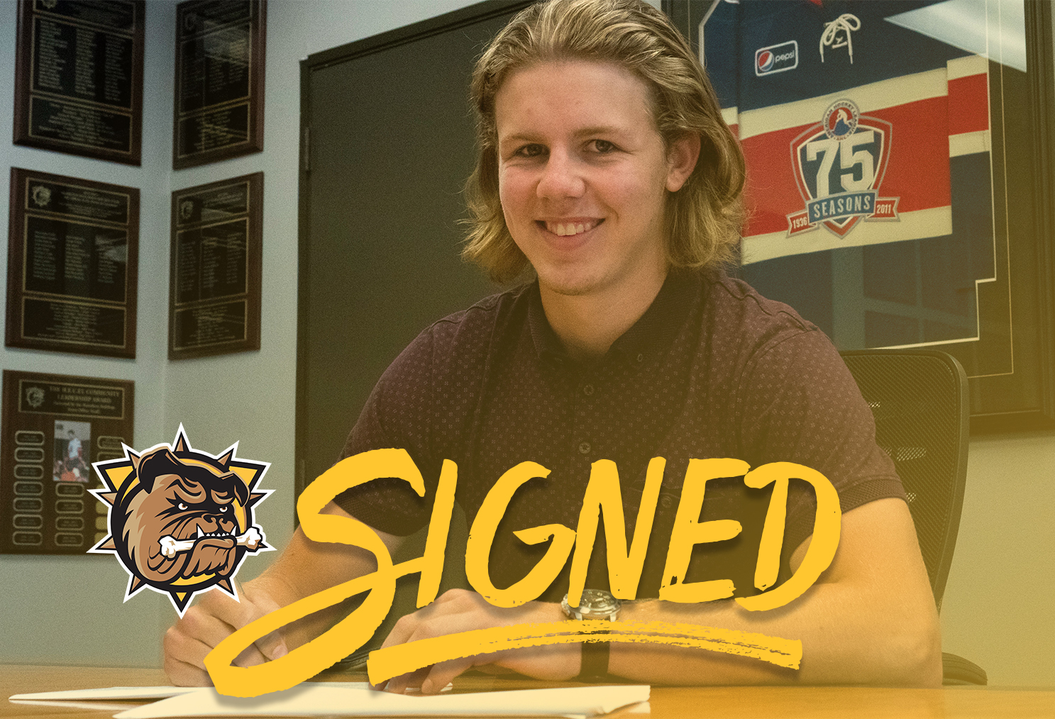 OWEN BURNELL COMMITS TO BULLDOGS - Brantford Bulldogs