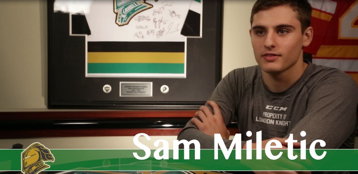 Getting to know...Sam Miletic - London Knights