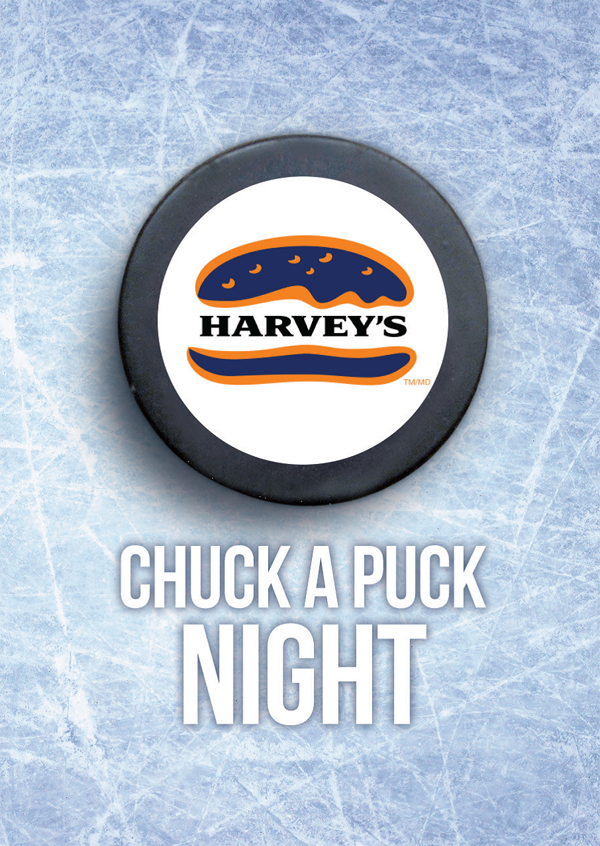 HARVEY’S CHUCK-A-PUCK THIS FRIDAY - London Knights