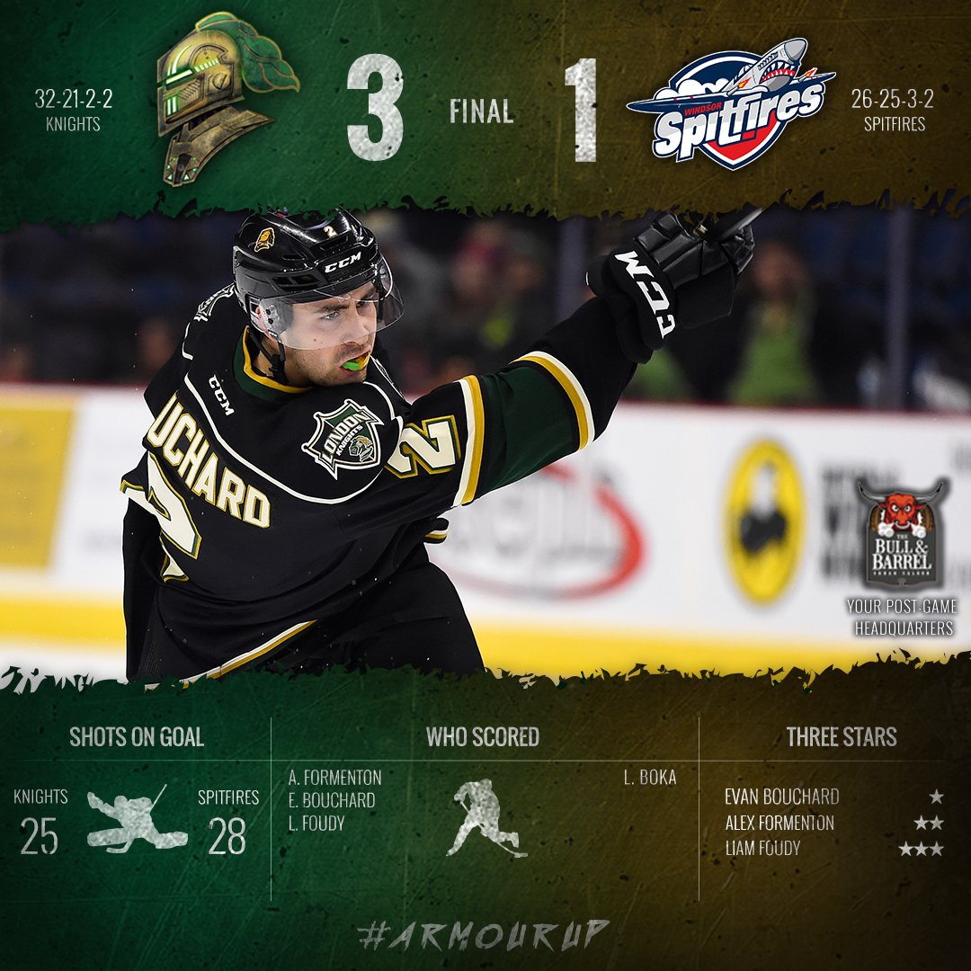 FULL MARKS FOR KNIGHTS' VICTORY - London Knights