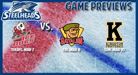 Steelheads Upcoming Game Previews - Mississauga Steelheads