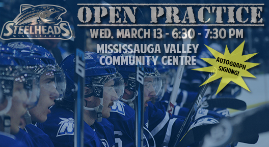 Steelheads to hold open practice - Brampton Steelheads