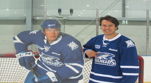 Steelheads Unveil Stuart Percy Cutout - Mississauga Steelheads