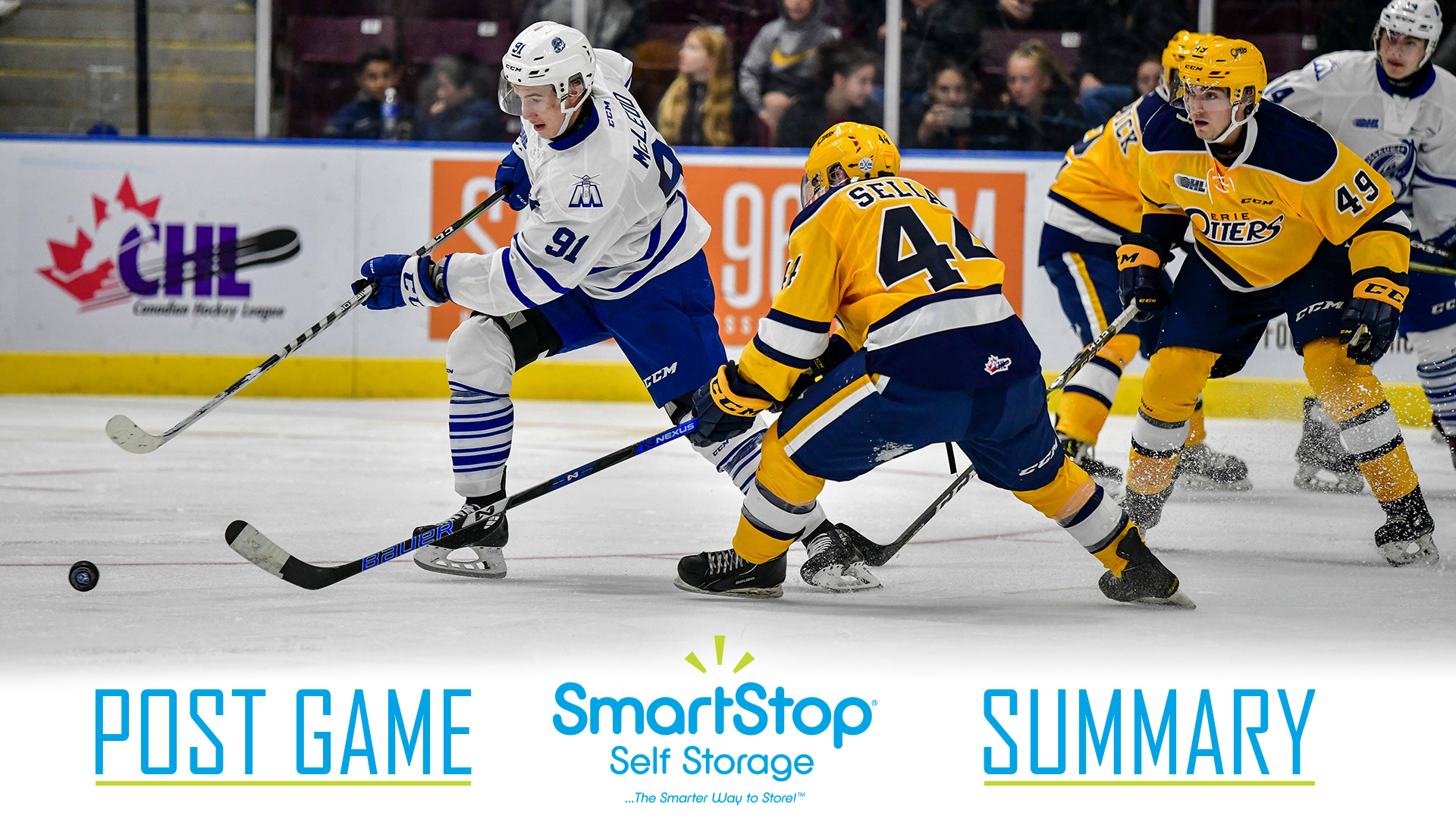RECAP l Steelheads drop 5-4 decision to Otters - Mississauga Steelheads