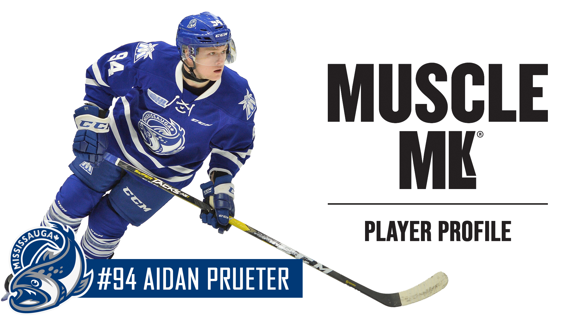 Muscle MLK Player Profile: Aidan Prueter - Mississauga Steelheads