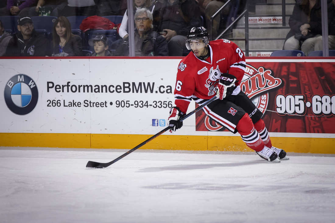 IceDogs Drop 5-3 Decision To Steelheads - Niagara IceDogs