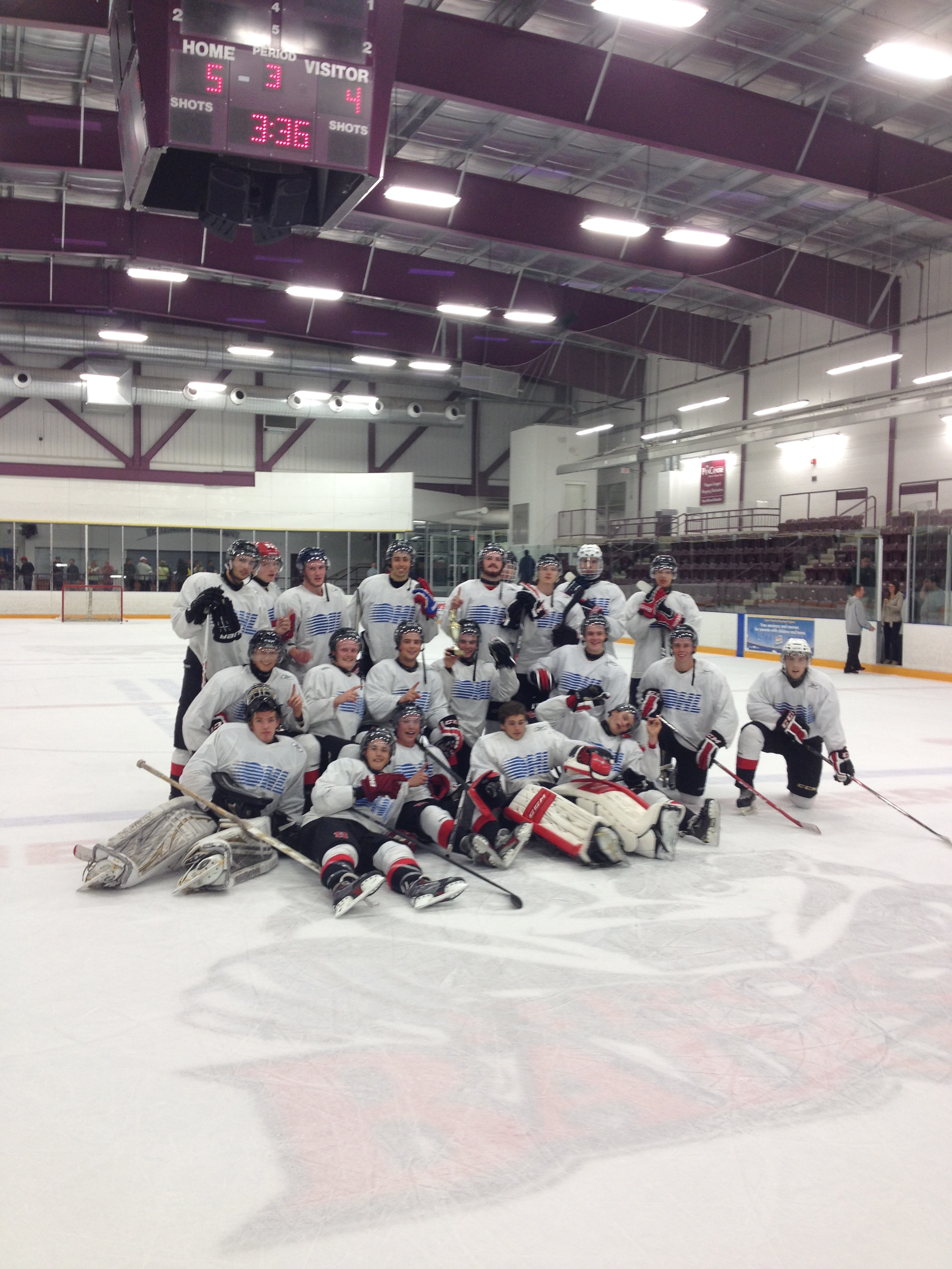 Team White Wins Annual Inter-Squad Game - Niagara IceDogs