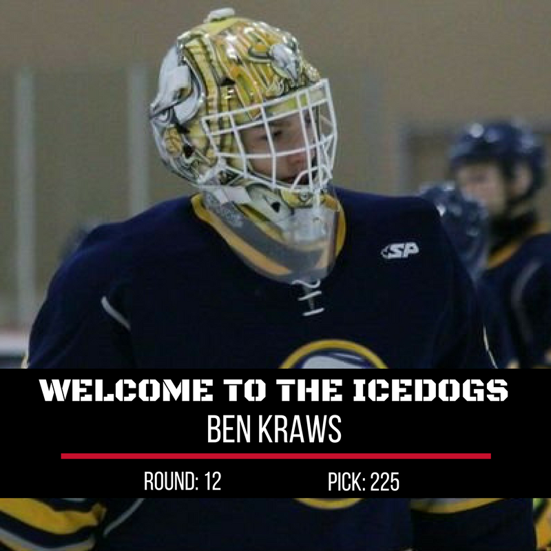 Meet The Pups - Ben Kraws - Niagara IceDogs
