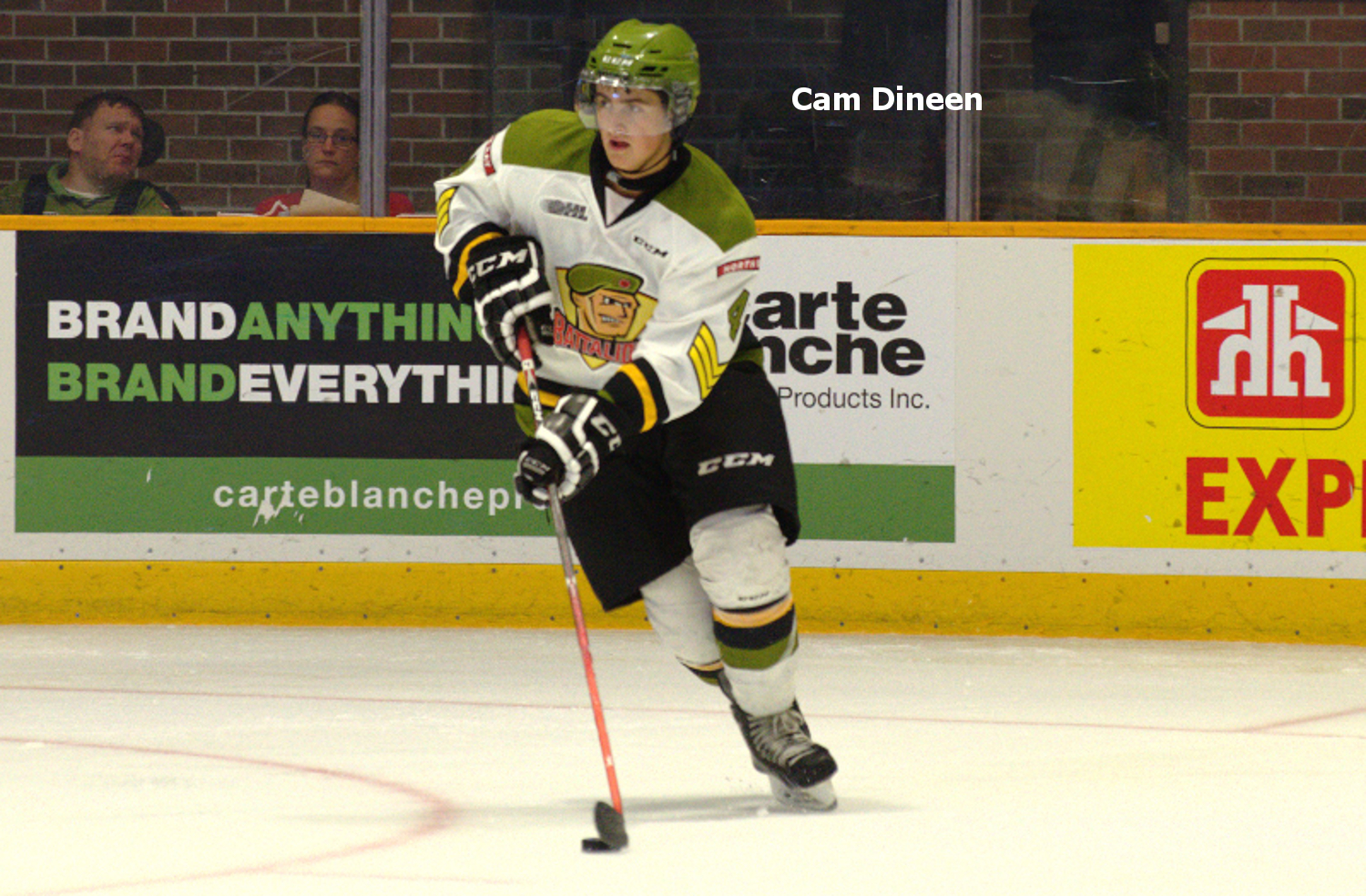 Defender Dineen makes All-Rookie Team - North Bay Battalion