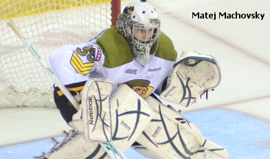 Mainstay Machovsky returns to crease - North Bay Battalion