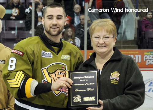 Troops recognize team award winners - North Bay Battalion