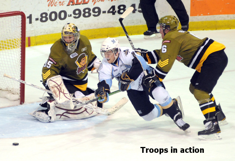 Handy Anderson blanks Battalion - North Bay Battalion