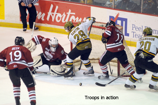 Machovsky majestic in Guelph victory - North Bay Battalion