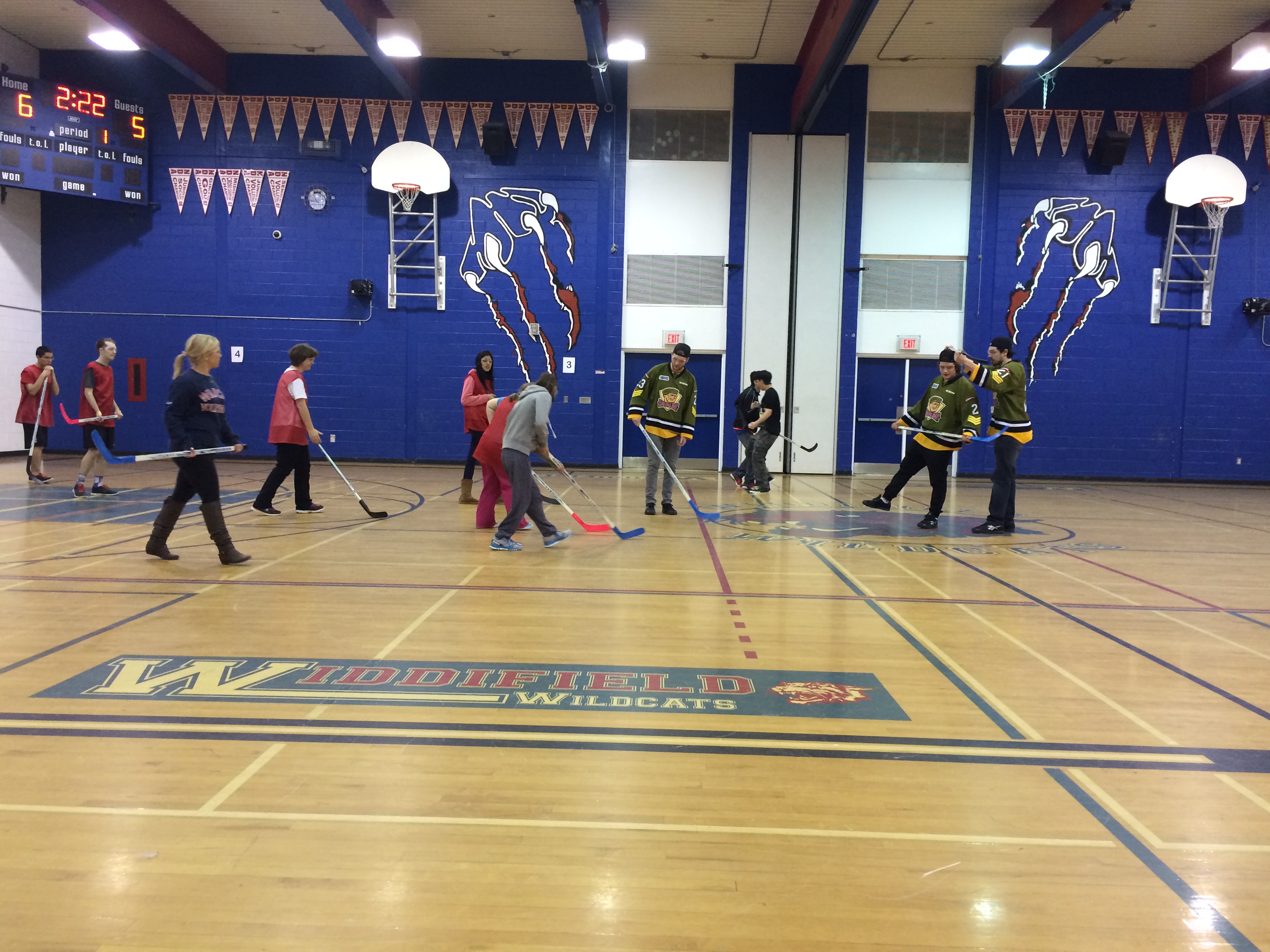 The Battalion visits Widdifield Secondary School - North Bay Battalion