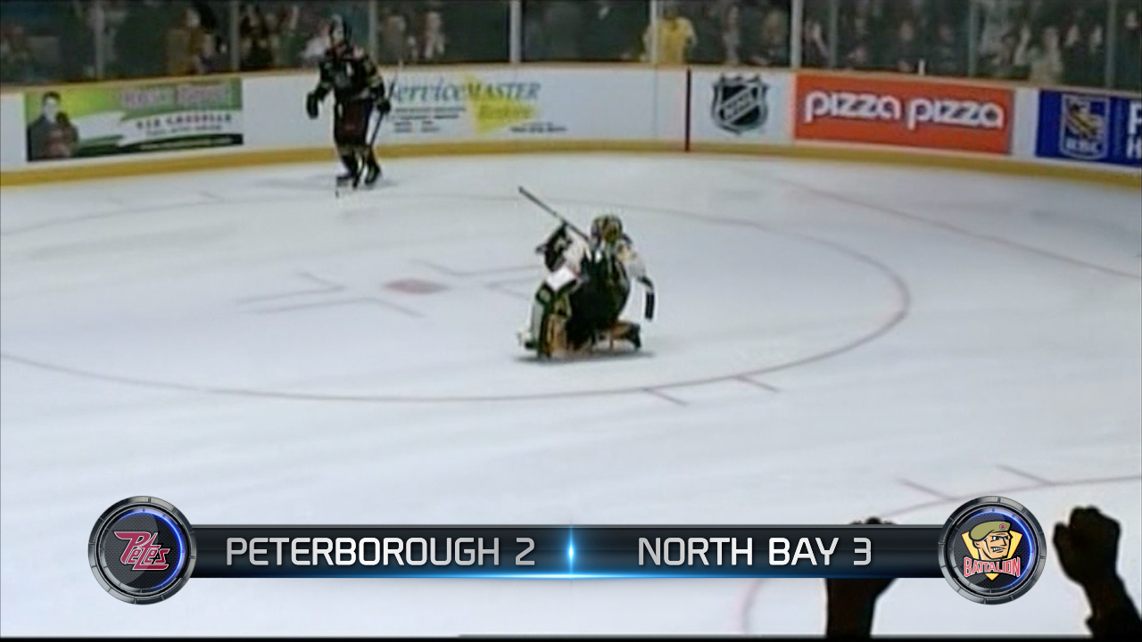 OCT. 3 Peterborough at North Bay - North Bay Battalion