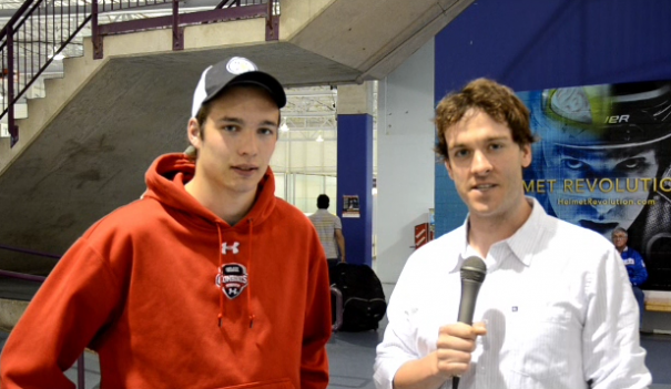Mark Raycroft at 2012 Orientation Camp - North Bay Battalion