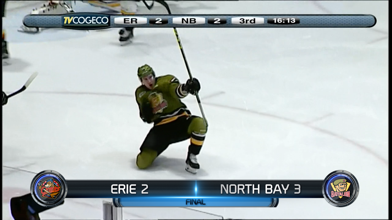 JAN. 7 Erie at North Bay - North Bay Battalion