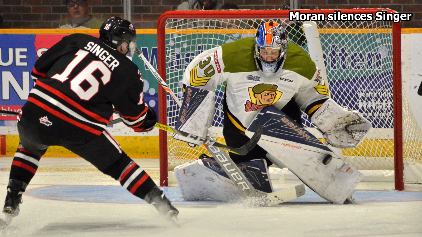 'Dogs down Battalion in season opener - North Bay Battalion