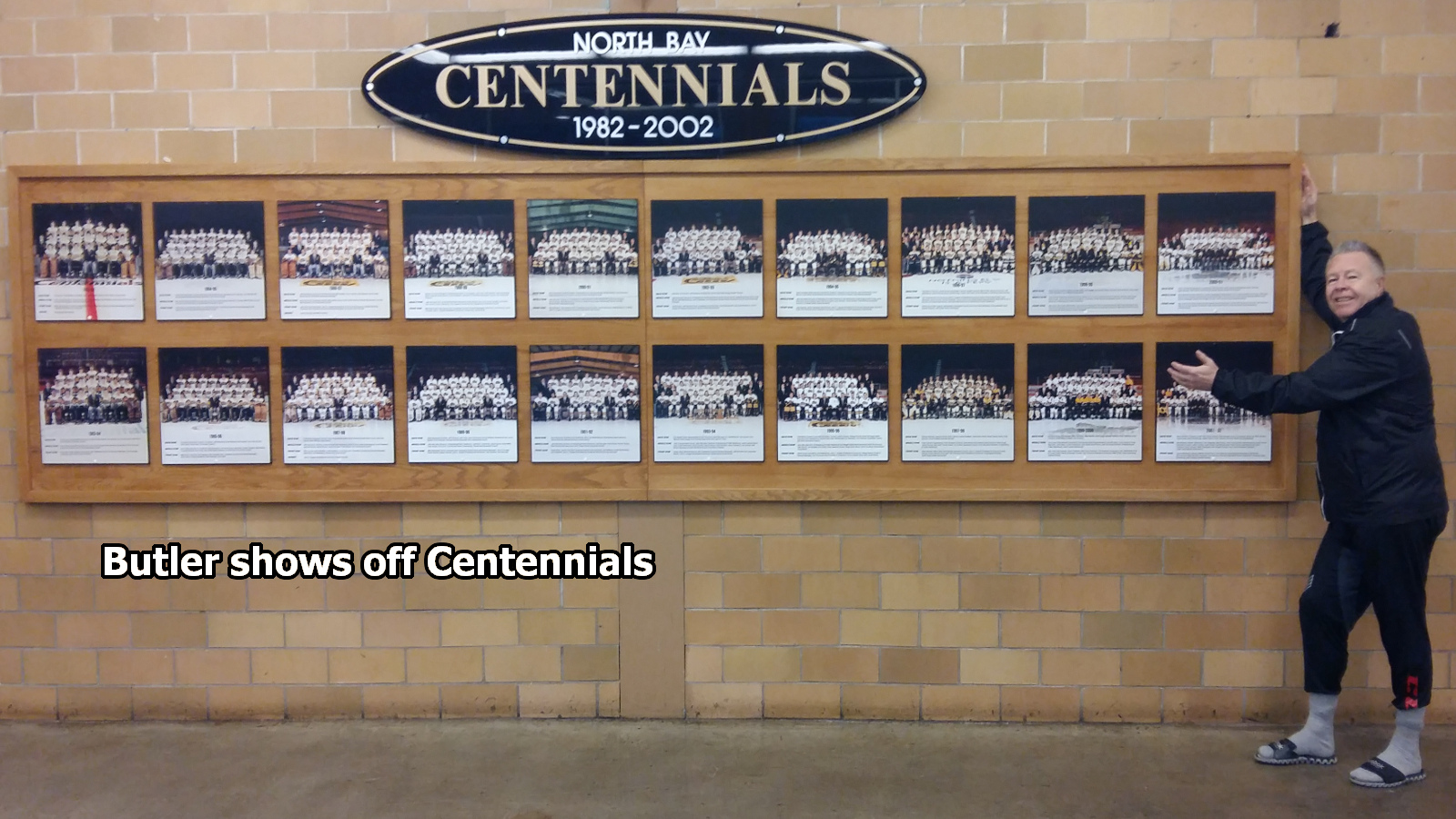 Refreshed Centennials Wall graces Gardens - North Bay Battalion