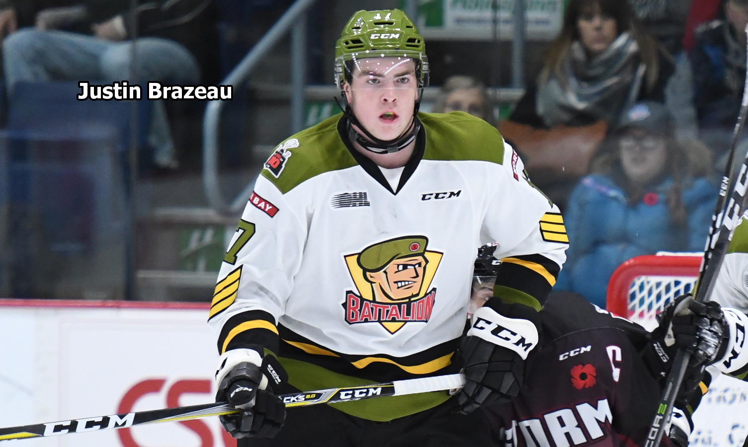 Brazeau named Player of the Week - North Bay Battalion