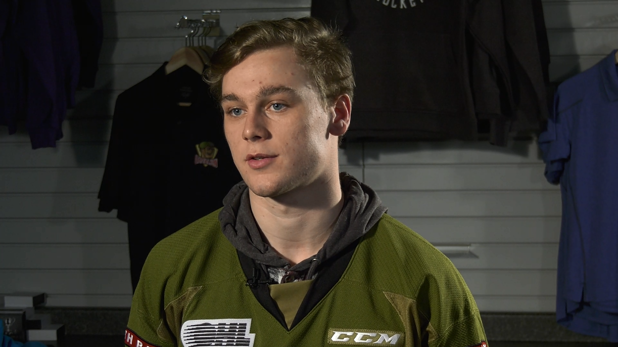 Player Feature- Adam McMaster - North Bay Battalion