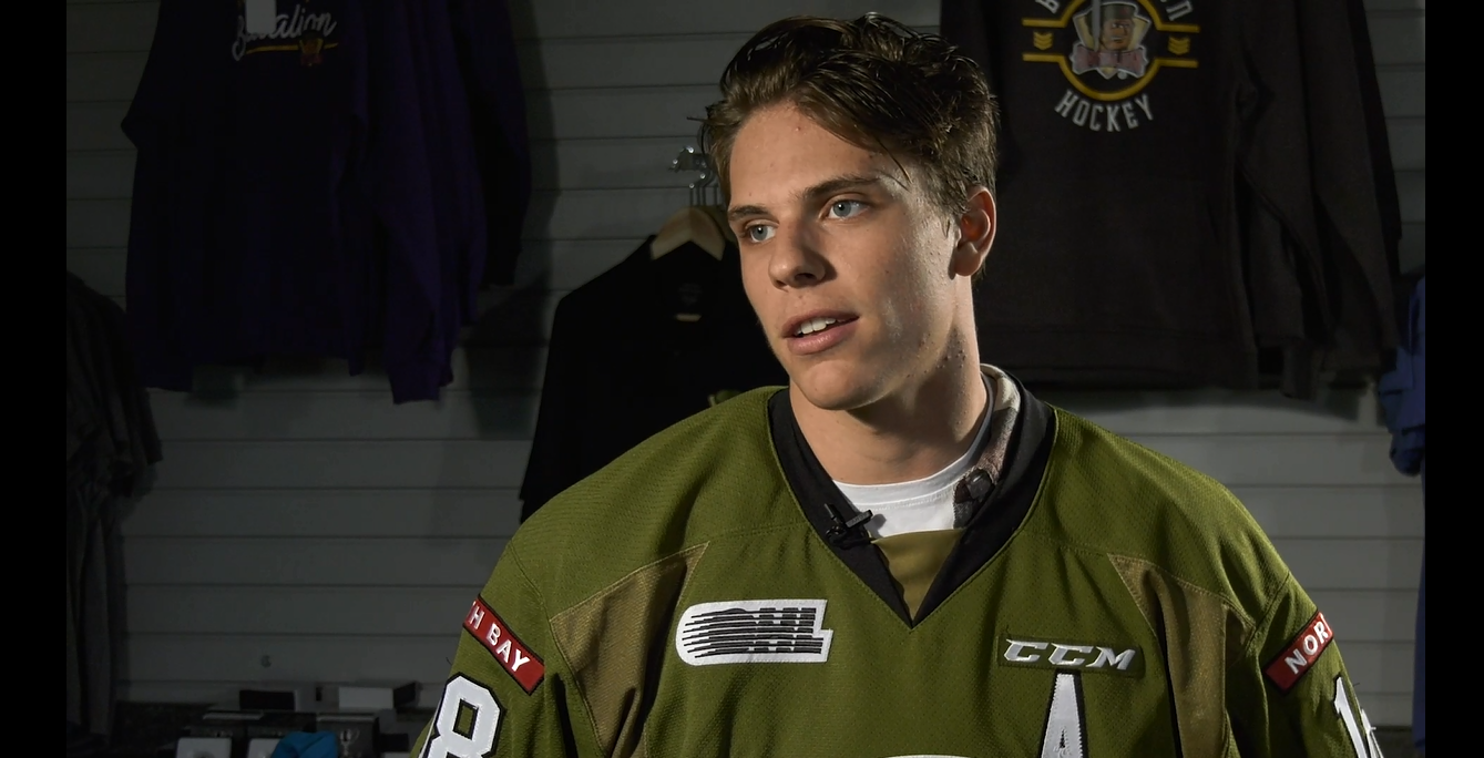 Player Feature- Matthew Struthers - North Bay Battalion