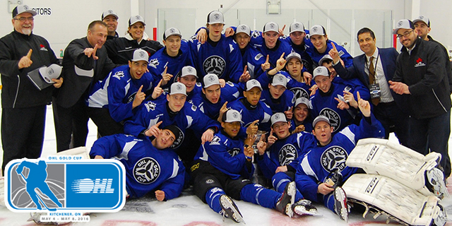 Team GTHL Blue claims OHL Gold Cup Championship - Barrie Colts