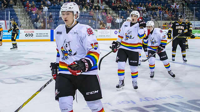 Historic Celebration of Pride in Niagara - Niagara IceDogs