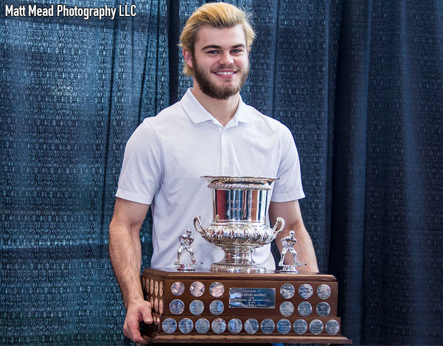Red Tilson Trophy Presentation - Alex DeBrincat - Erie Otters