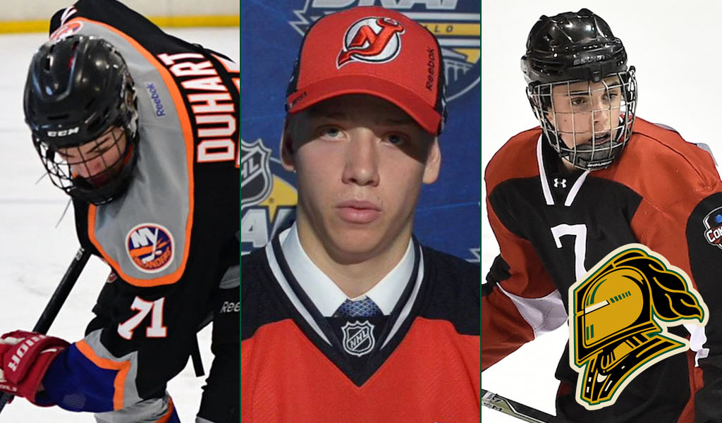 Duhart, Bangs and Devils prospect Bratt commit to Knights - Ontario ...