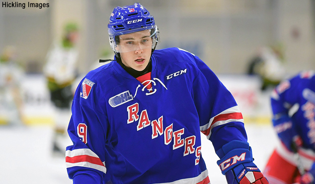 Jack York commits to Rangers - Ontario Hockey League