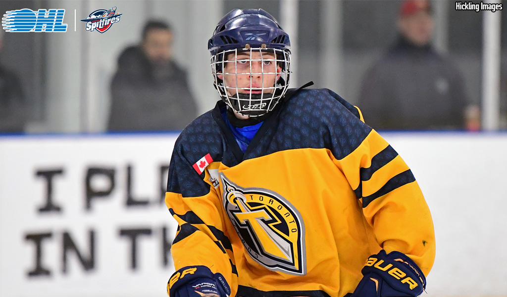 Jean-Luc Foudy commits to Spitfires - Ontario Hockey League