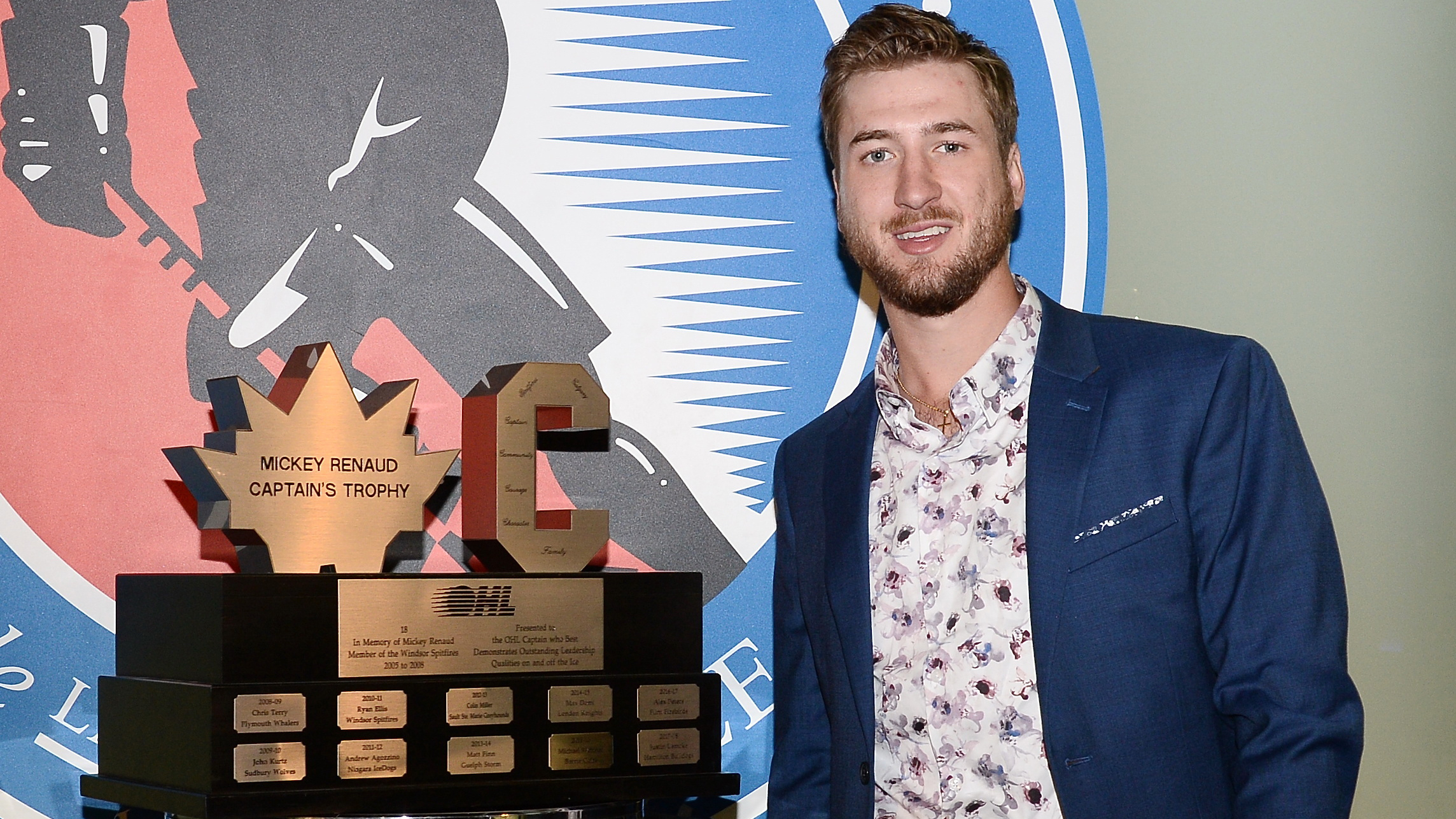 Justin Lemcke – Mickey Renaud Captain’s Trophy - Ontario Hockey League