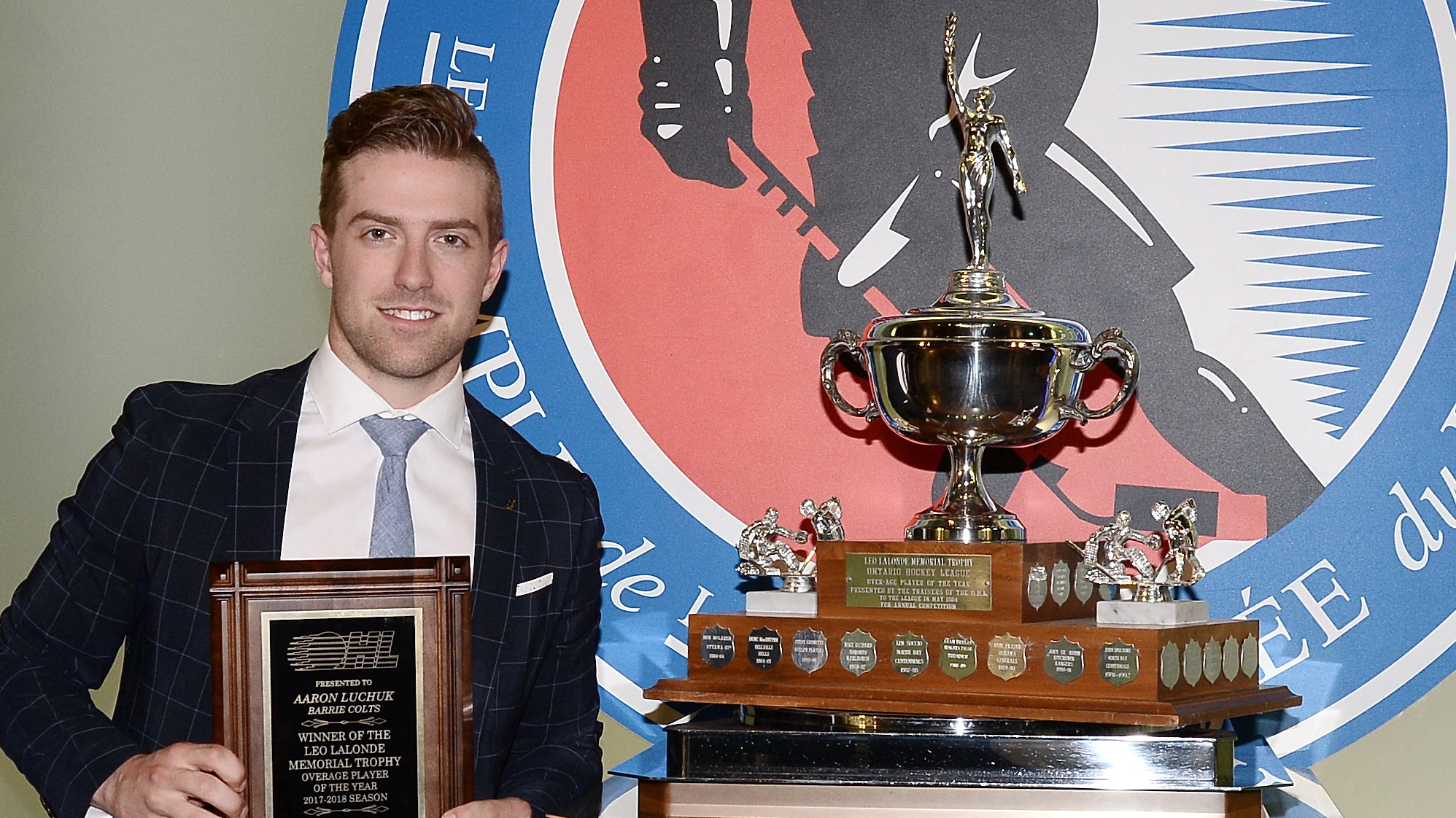 Aaron Luchuk - Leo Lalonde Memorial Trophy - Ontario Hockey League