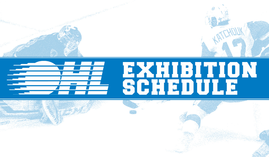 OHL Announces 2018 Exhibition Game Schedule - Sarnia Sting