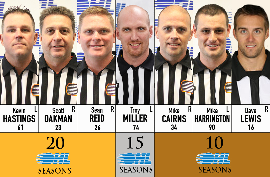 Officiating milestones help mark start of new season - Ontario Hockey ...
